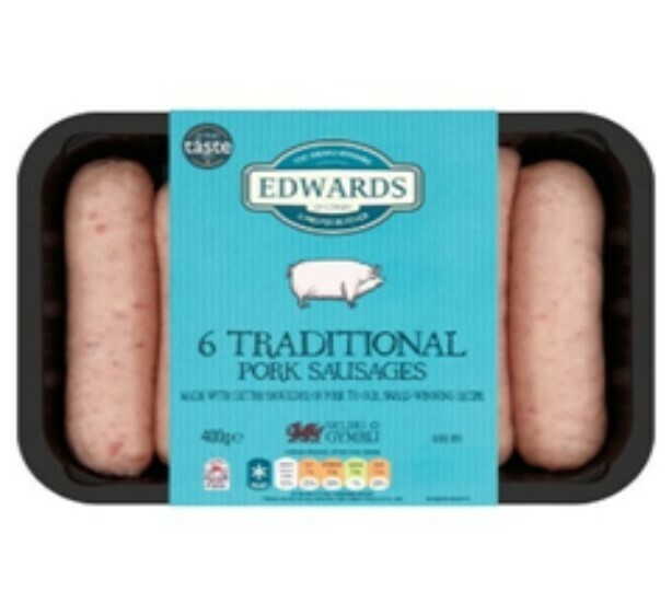 Edwards of Conwy Traditional Pork Sausages