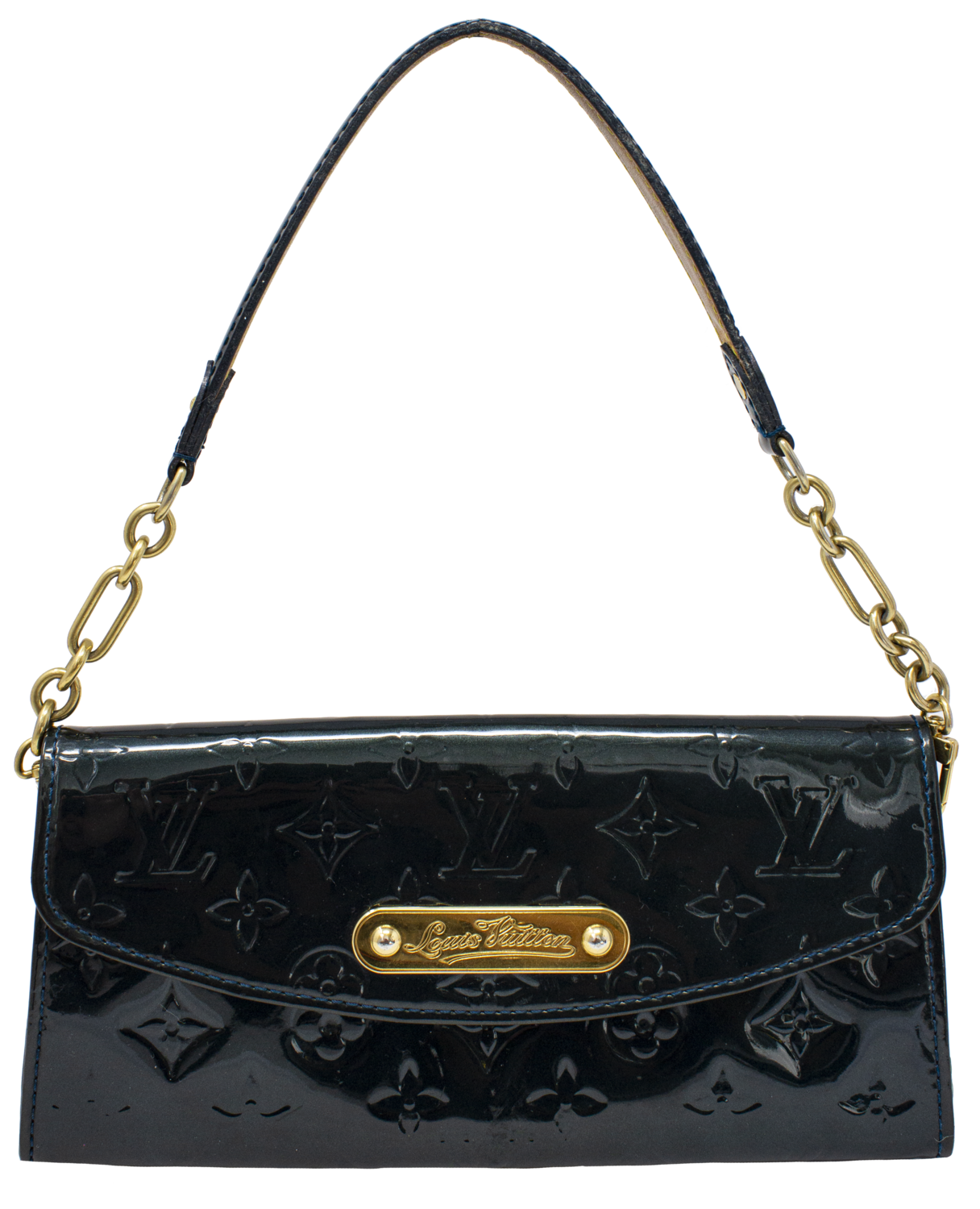 Louis Vuitton Blue Nuit Vernis Sunset Boulevard Bag - shop