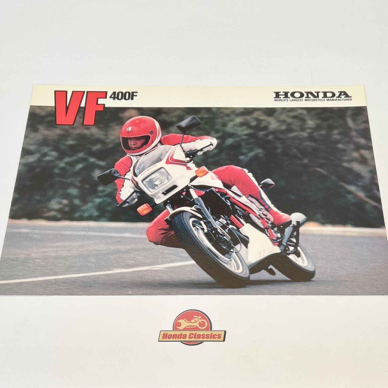 Honda VF400F Sales Brochure. HSB578