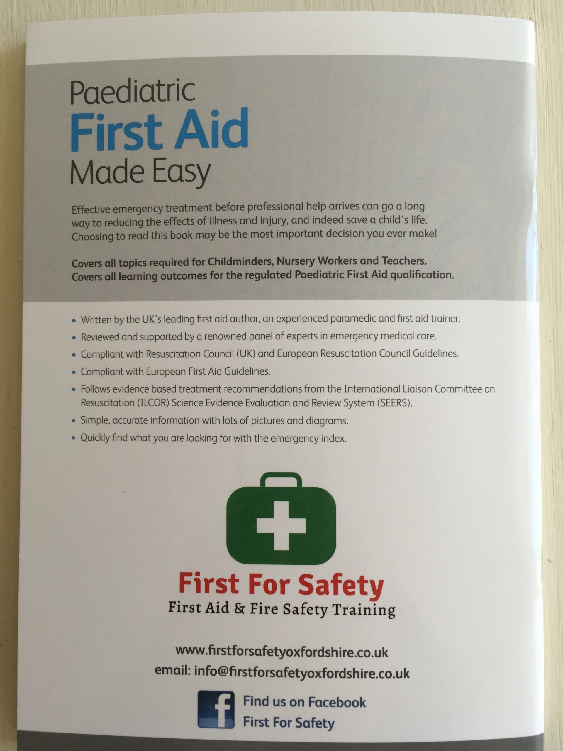 First aid training | First for Safety Oxfordshire