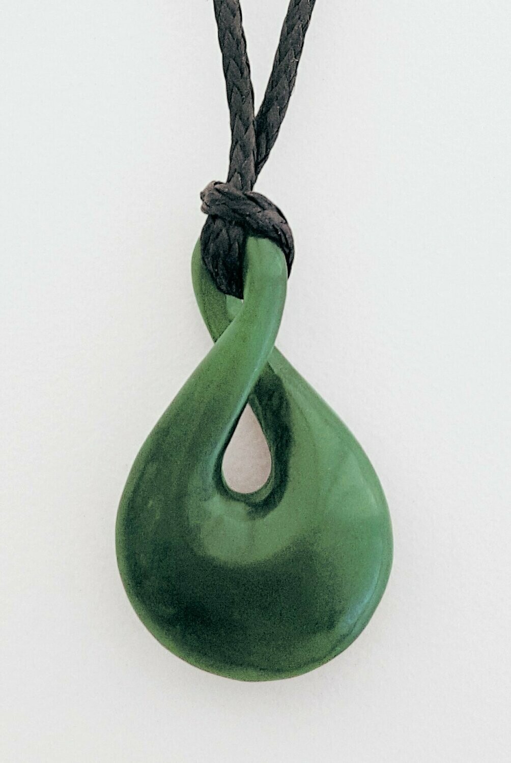 Greenstone Single Twist Genuine NZ Greenstone
