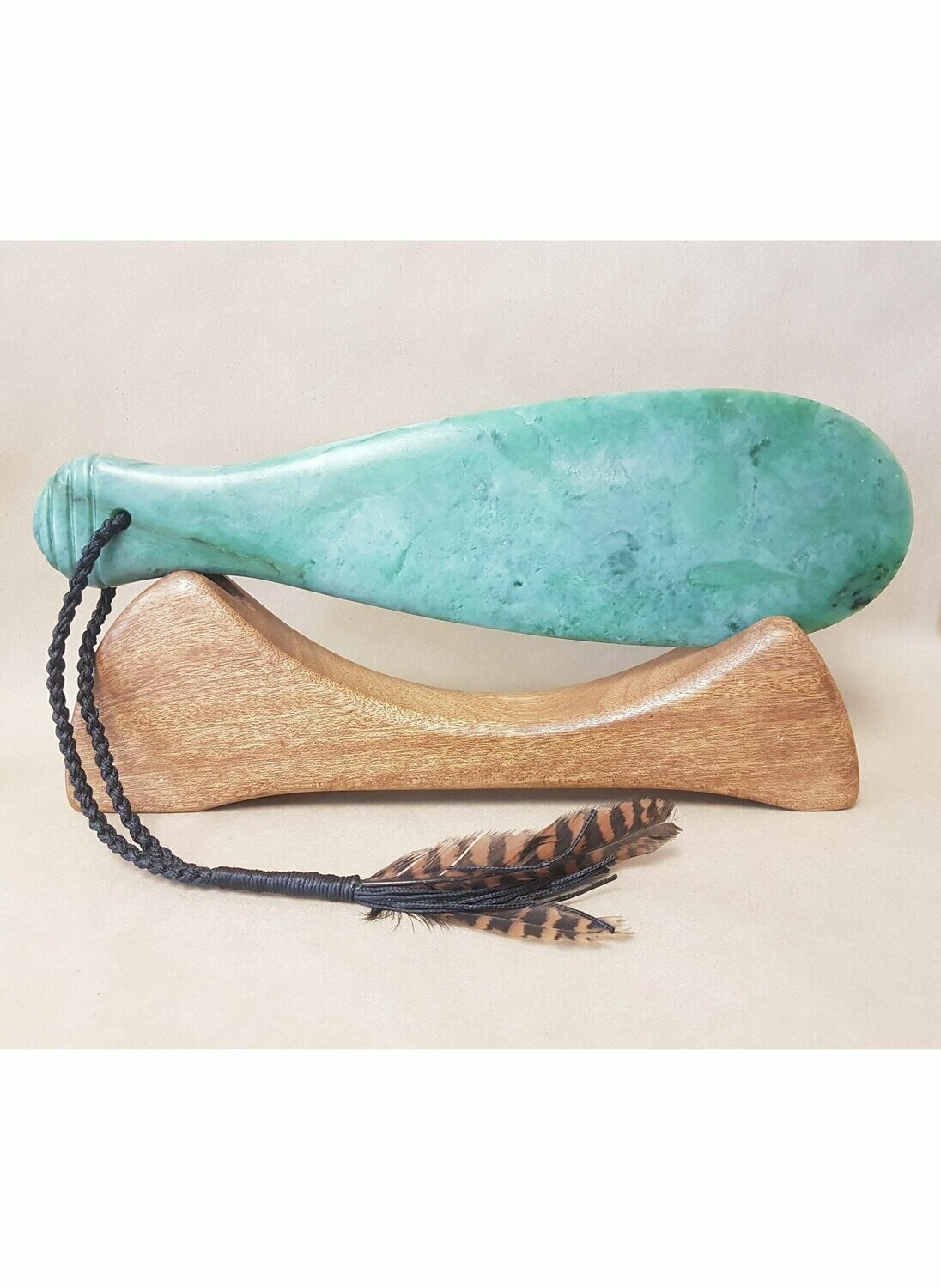 Greenstone Mere NZ Genuine Inanga stone - Hokitika