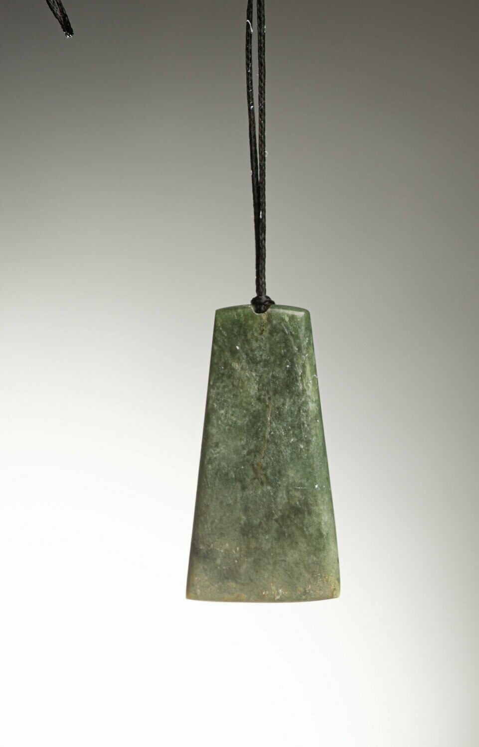 Greenstone Notched Toki NZ Genuine Inanga stone - Mueller Lake