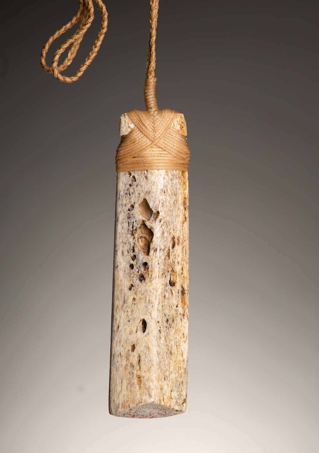 Moko Pounamu, Whale Bone Carving Toki