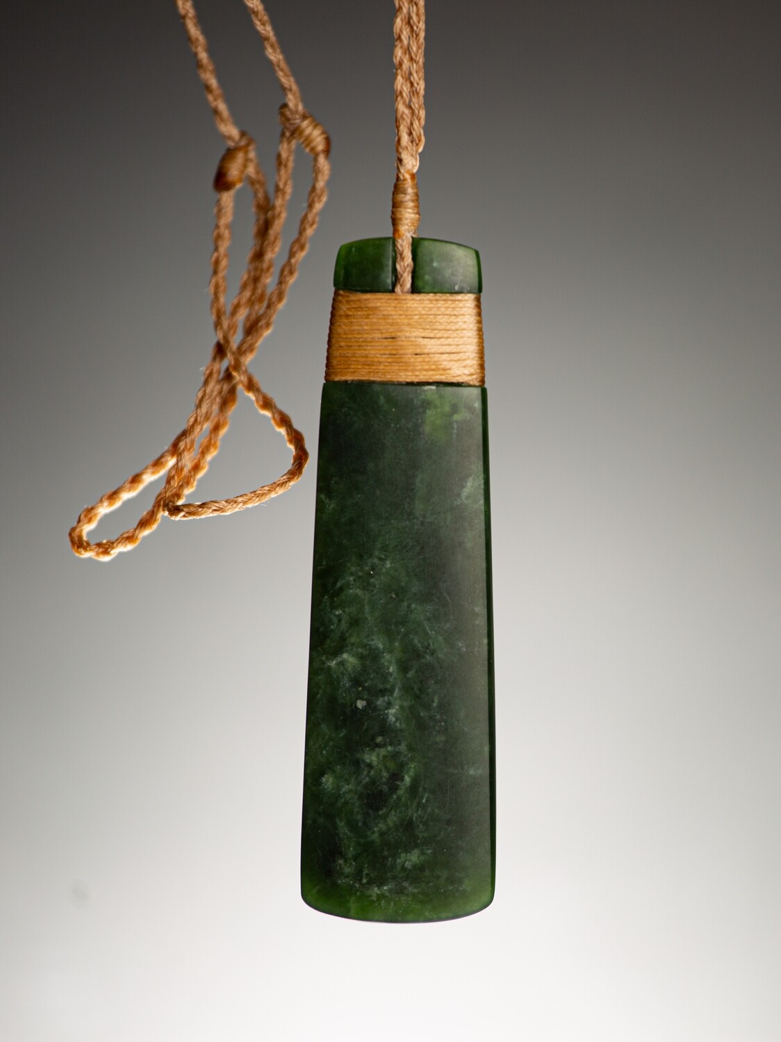 Greenstone Toki NZ Genuine Kawakawa stone - Tanguru
