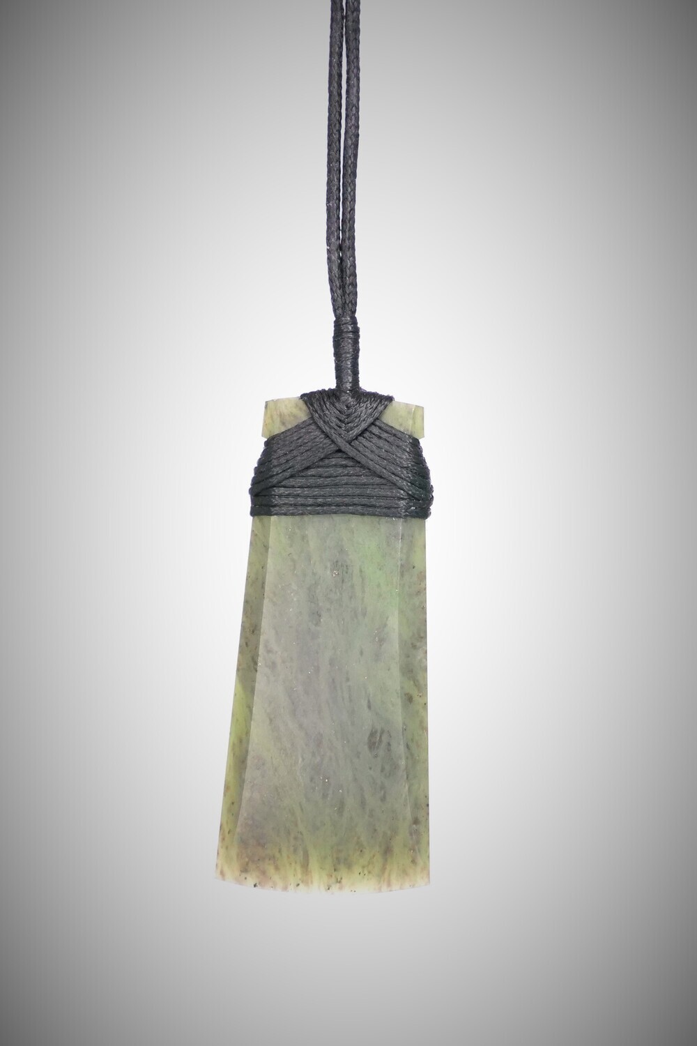 Moko Pounamu Toki NZ Genuine Kawakawa Greenstone - Tapanui