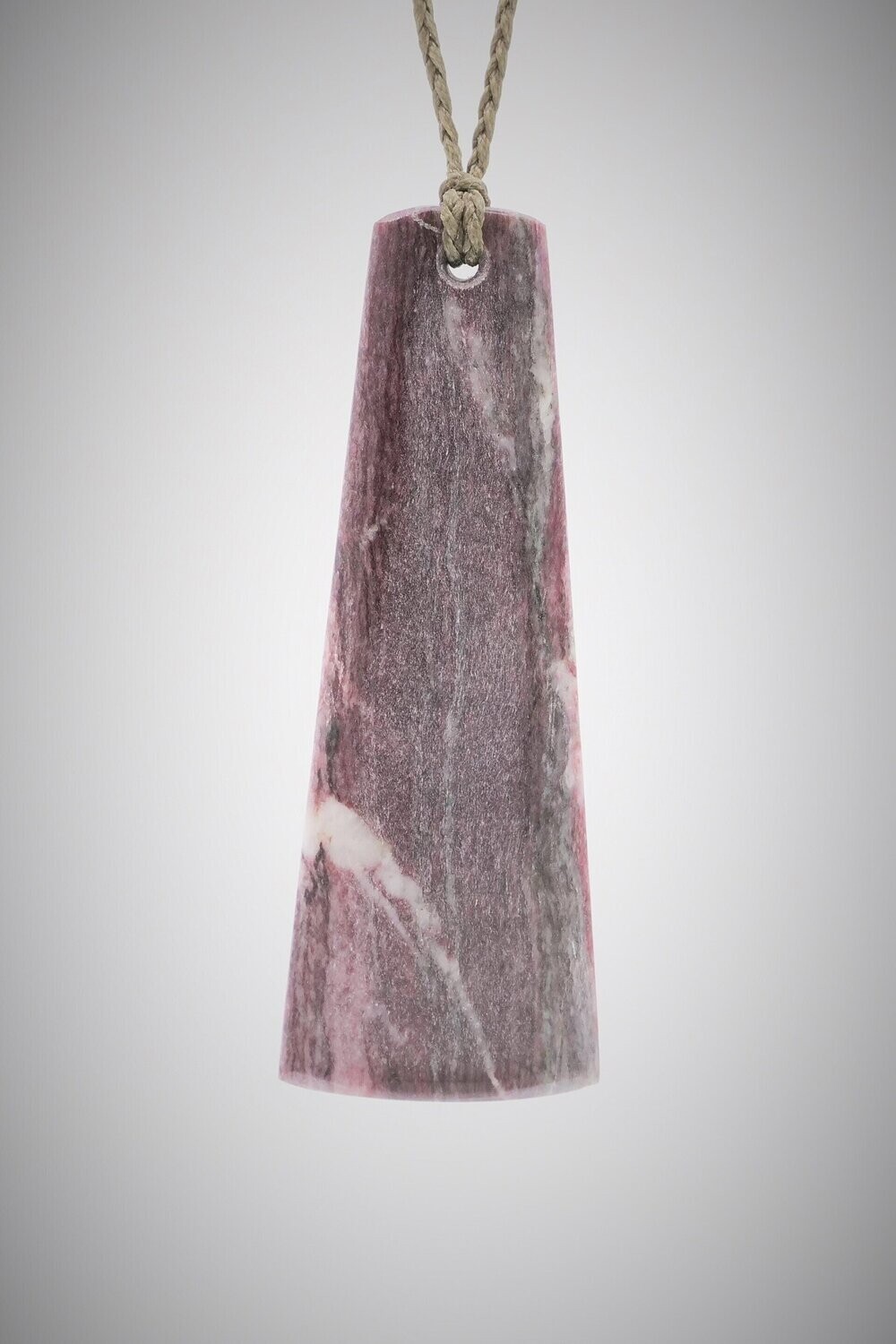 Moko Pounamu, Kuru Drop NZ Genuine Aroha Stone - Ngawi