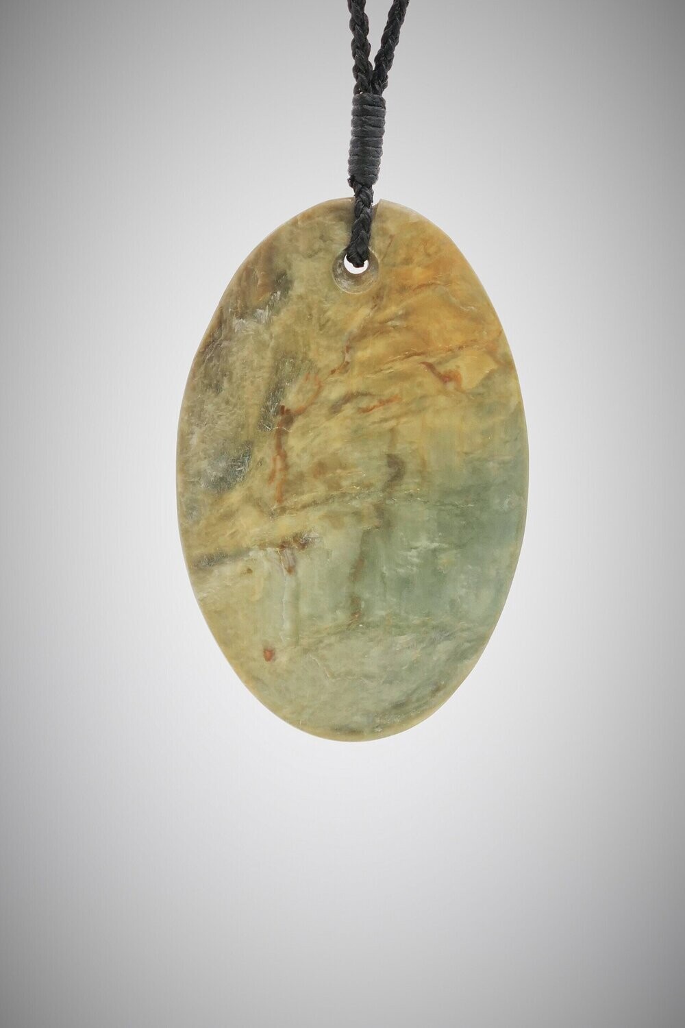 Moko Pounamu Kuru Drop NZ Genuine Inanga Greenstone - Maupuia