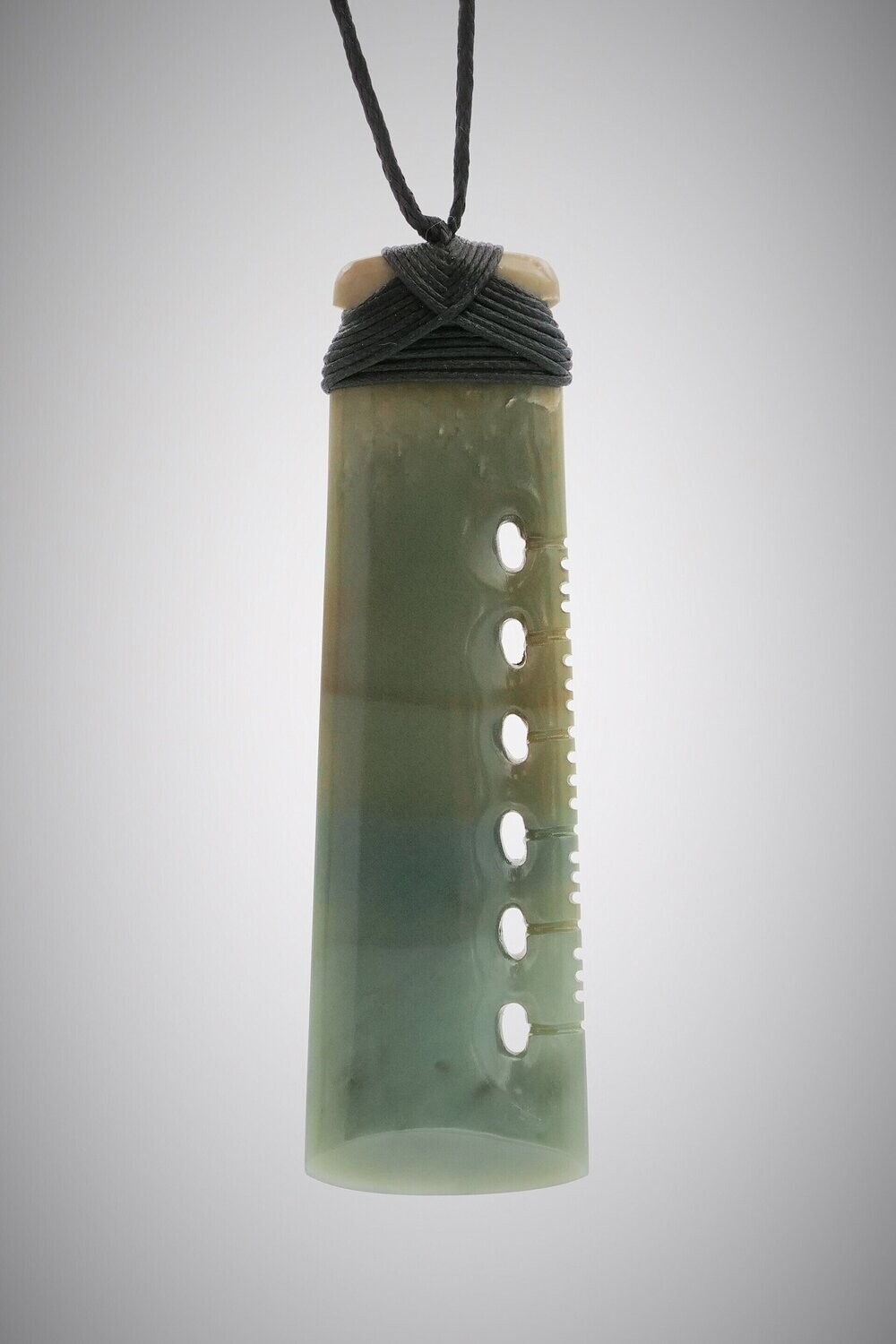 Greenstone Toki NZ Genuine Inanga Stone - Rapaki
