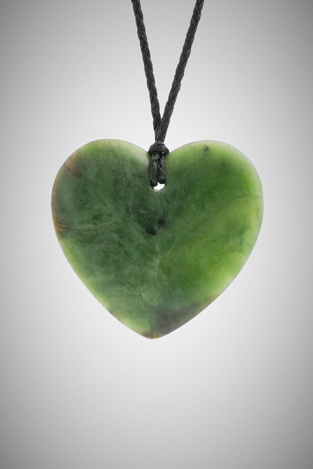 Greenstone Heart NZ Genuine Kawakawa stone - Waiatuhi