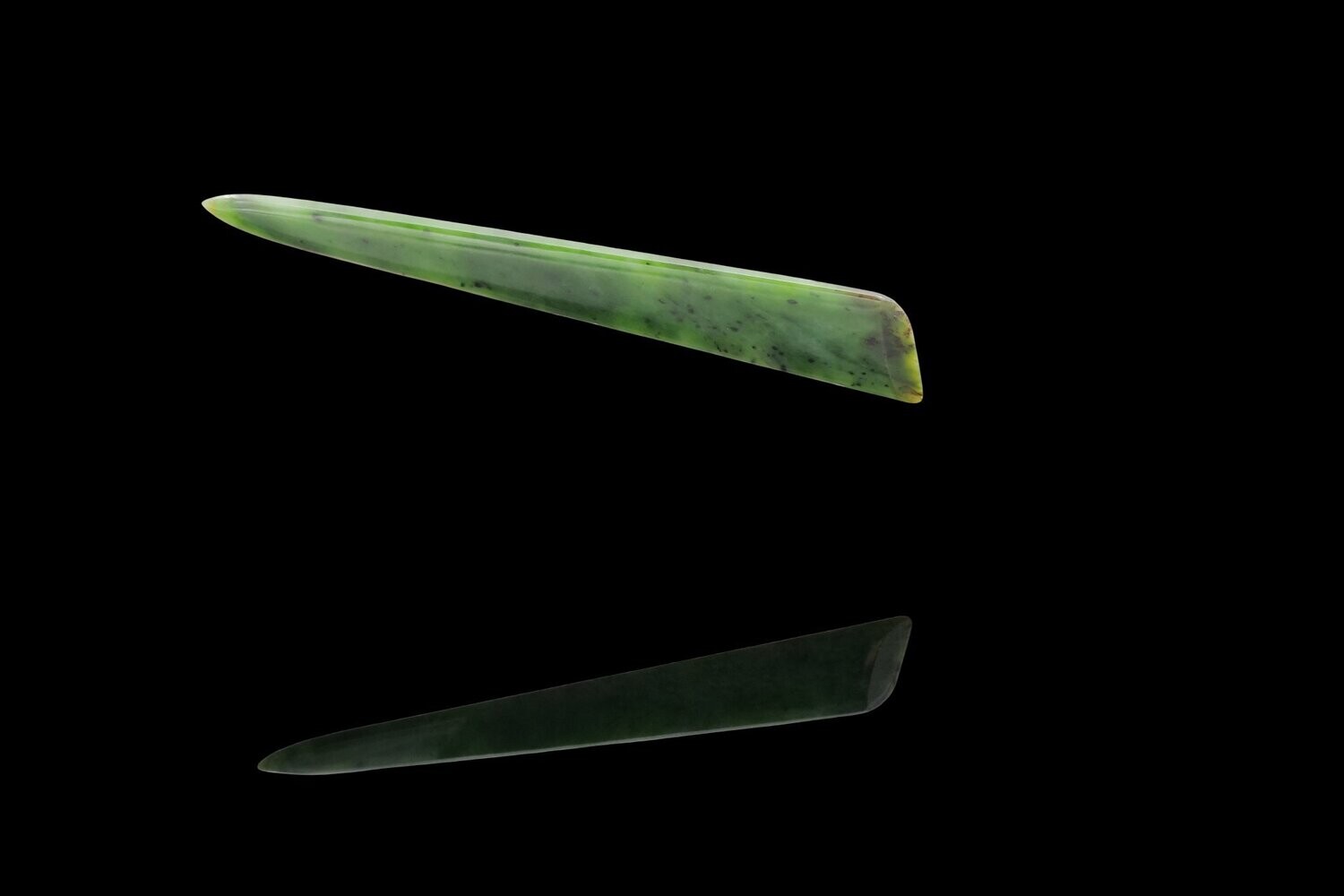 Moko Pounamu Greenstone Heru NZ Genuine Kahurangi stone - Rangimarie