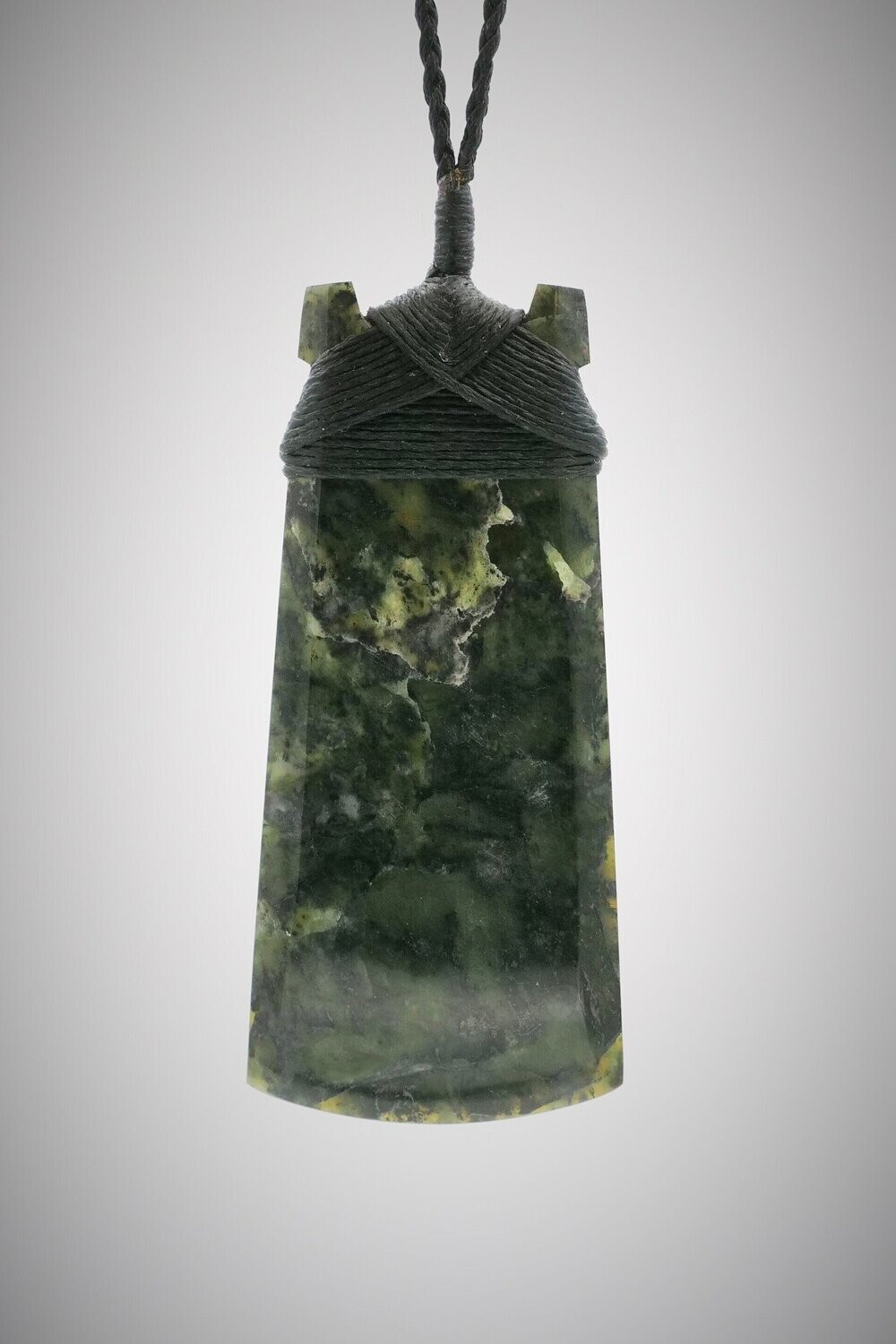 Moko Pounamu Douglas Creek Toki NZ Genuine Serpentinite Greenstone - Te ...