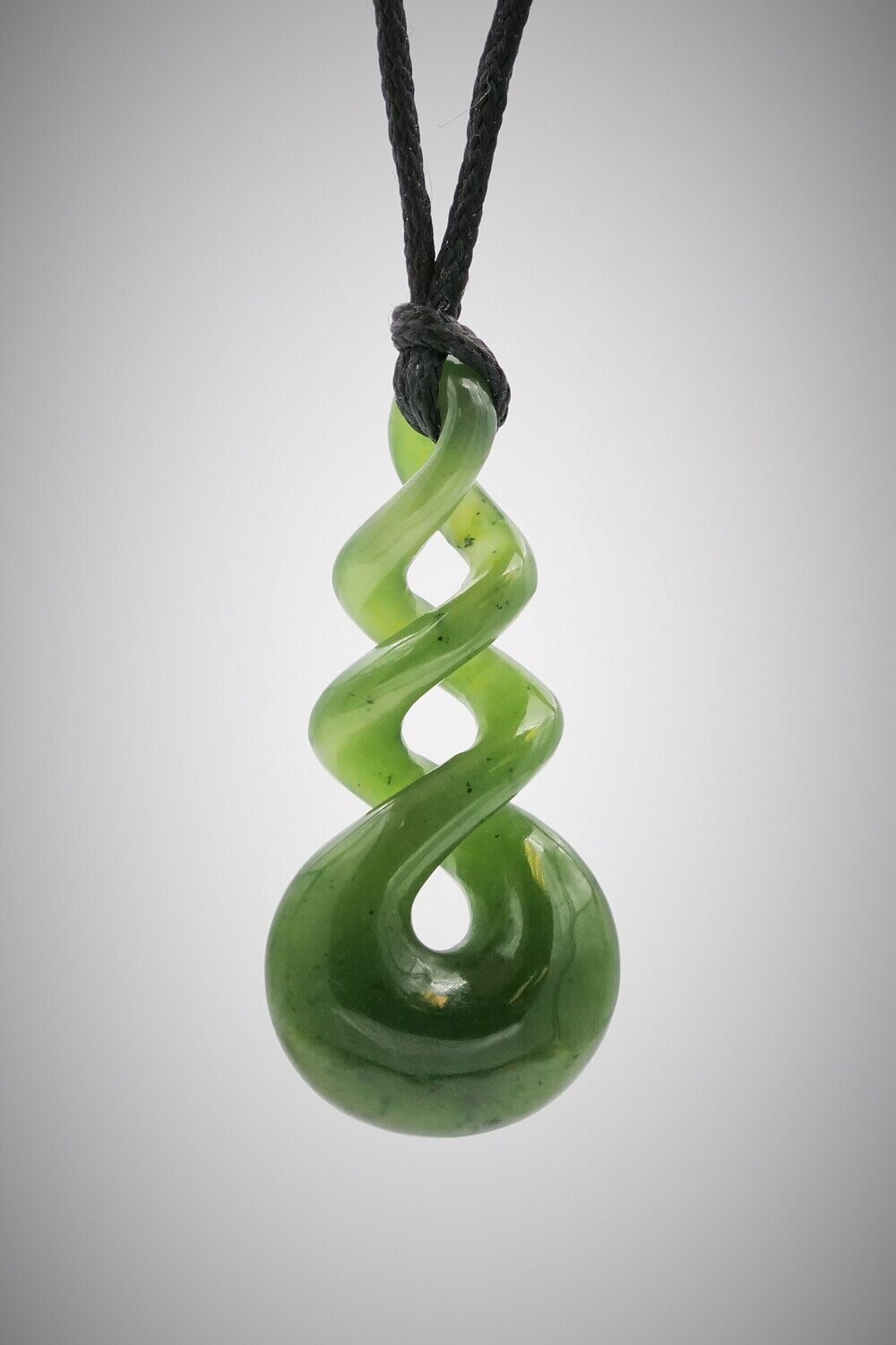 Greenstone Double Twist NZ Genuine Kahurangi stone - Te Puke