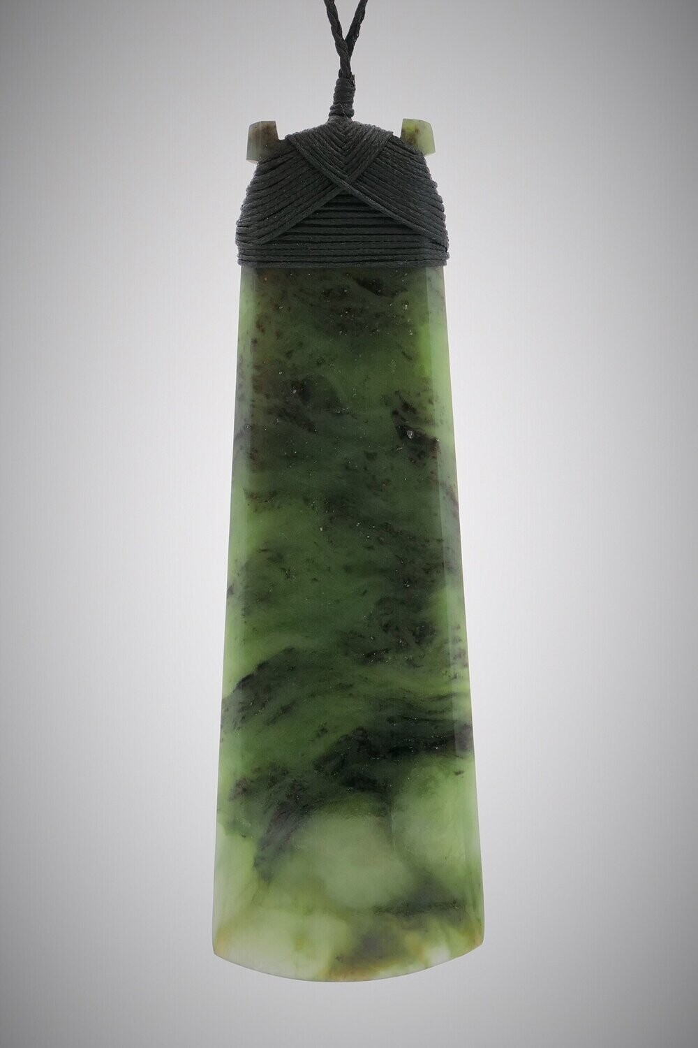 Moko Pounamu Toki NZ Genuine Totoweka Greenstone - Ruahapia