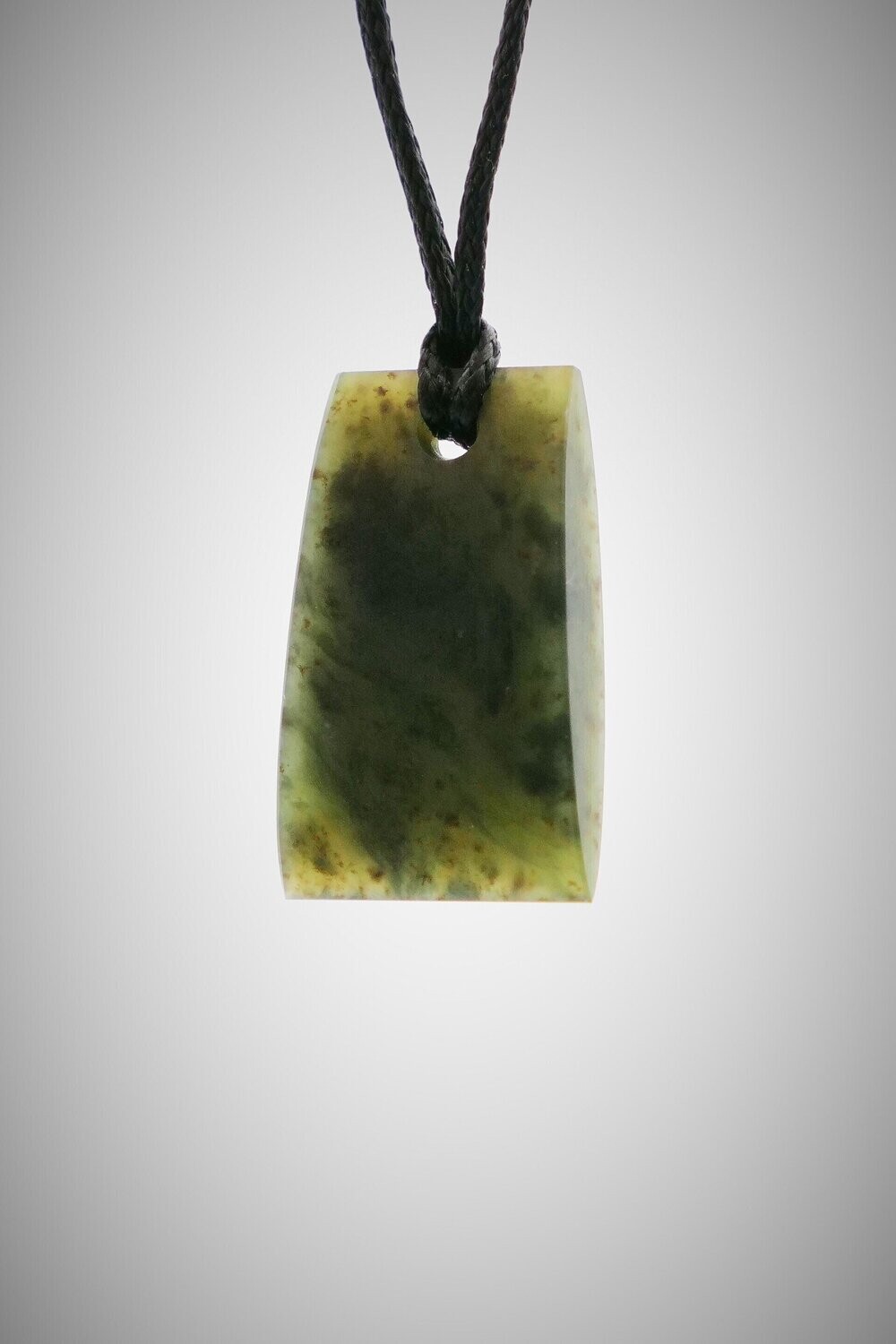 Greenstone Toki with Koru NZ Genuine Kawakawa stone - Hatuma