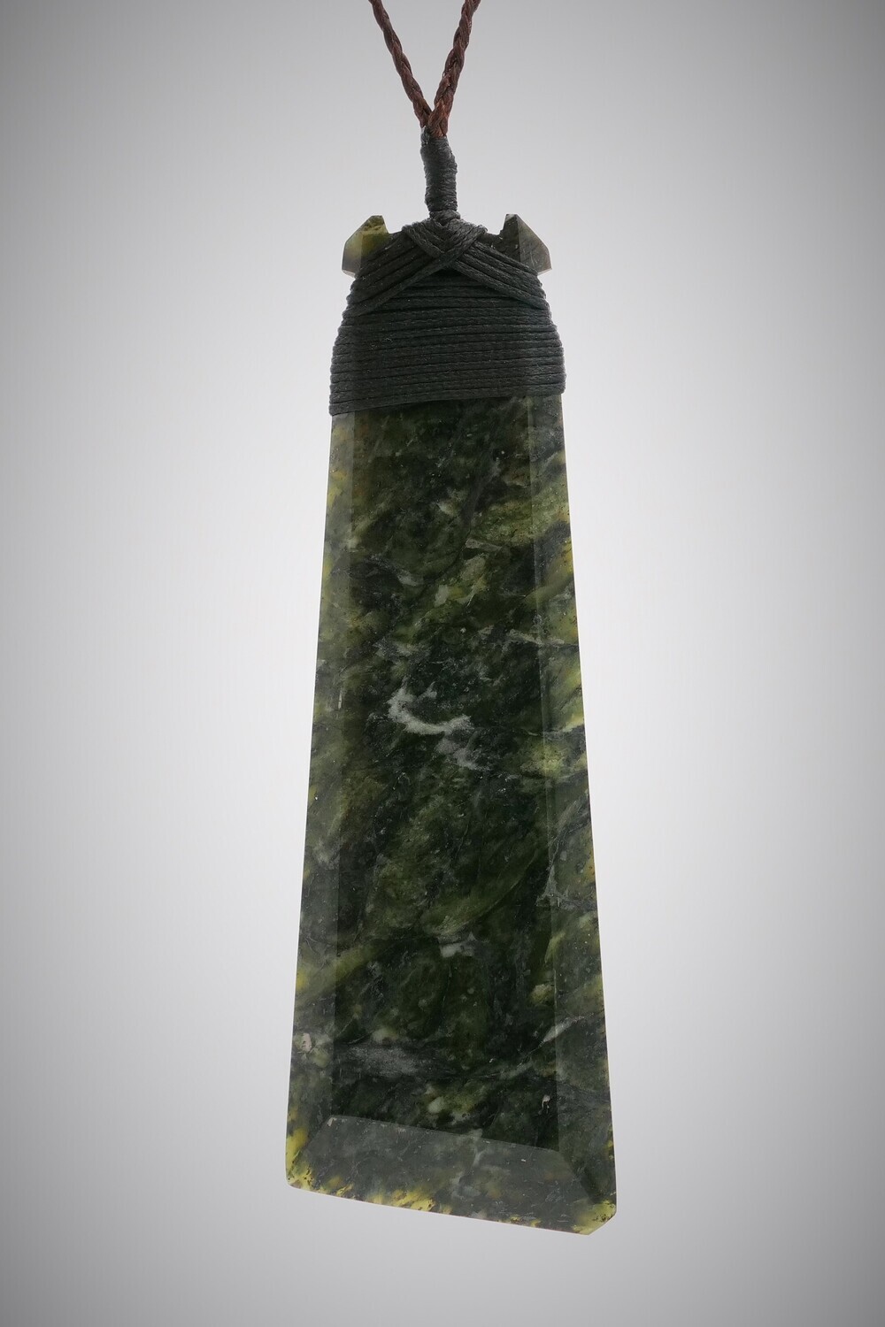Moko Pounamu Douglas Creek Toki NZ Genuine Serpentinite Greenstone - Te ...