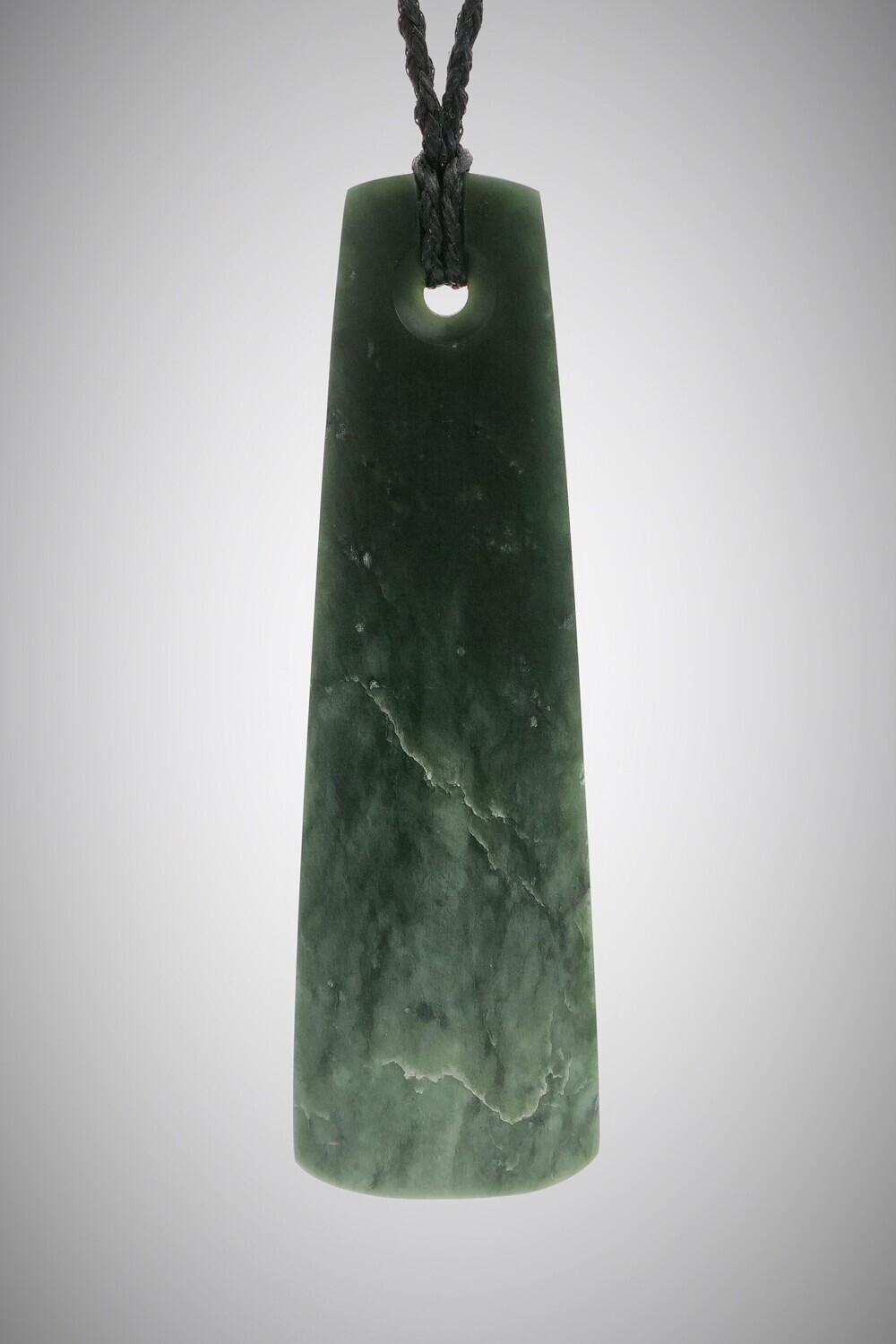 Greenstone Toki NZ Genuine Kawakawa Flower Jade - Koheroa