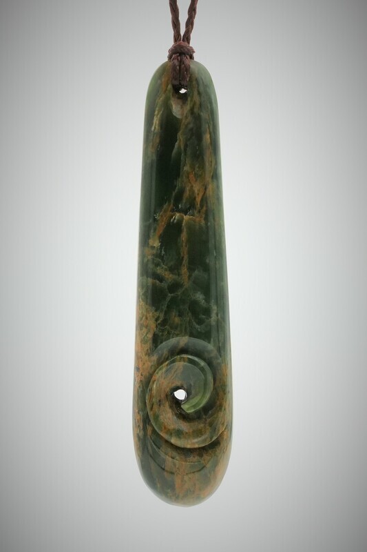 Roimata and Kuru Pendants | NZ Pounamu | Moko Pounamu