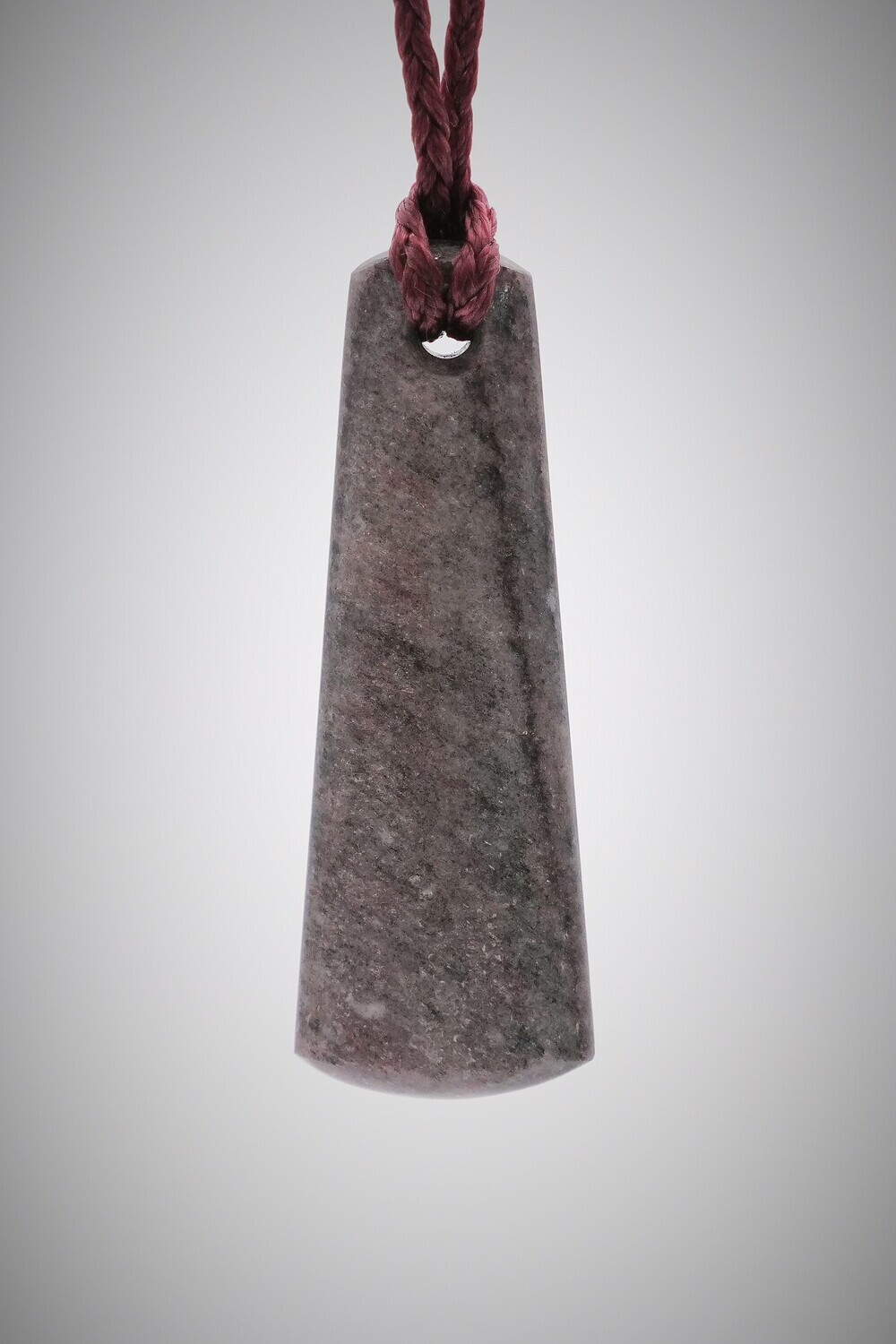 Moko Pounamu, Kuru Drop NZ Genuine Aroha Stone - Karipaka