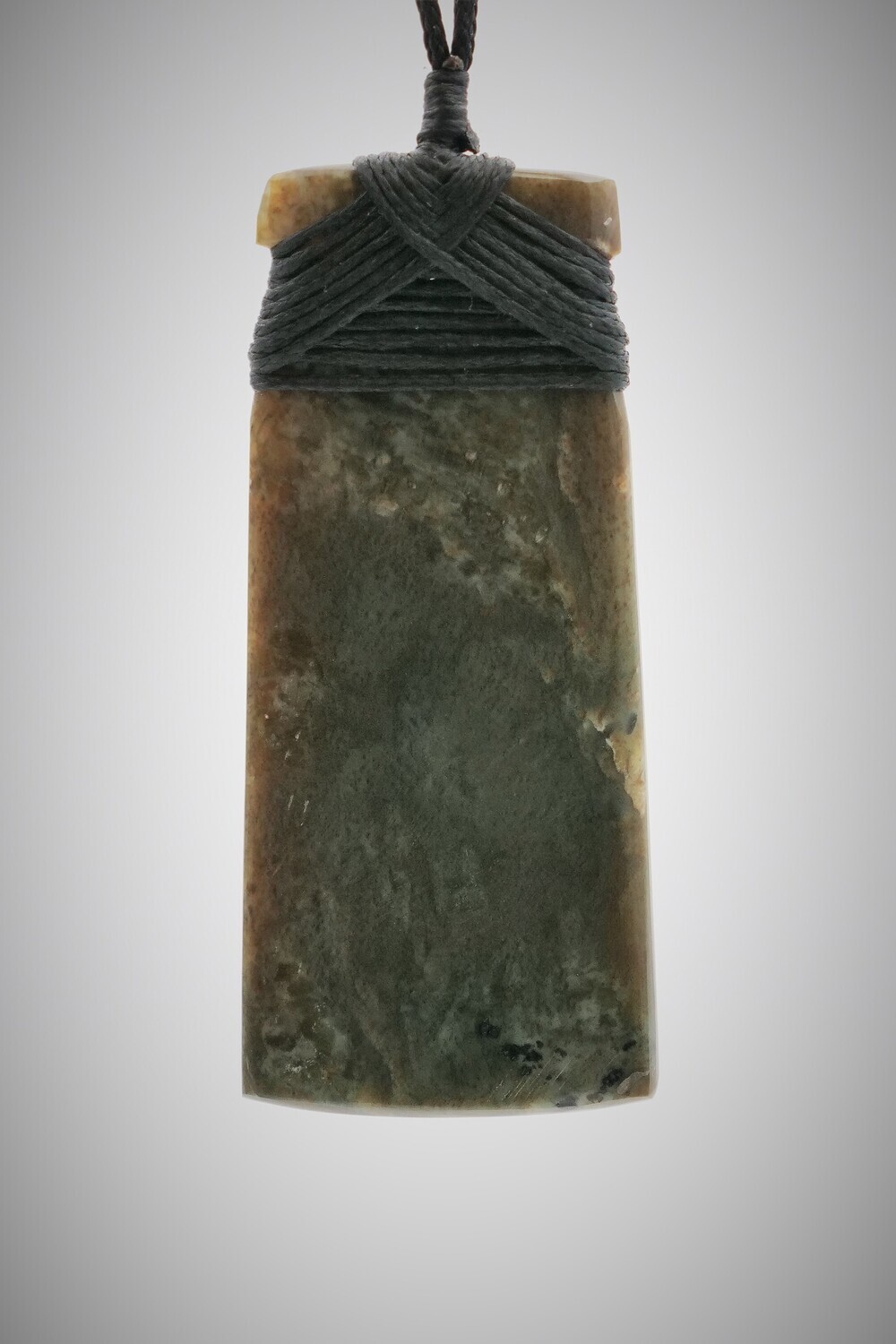 Moko Pounamu Toki NZ Genuine Raukaraka Greenstone - Okaramio