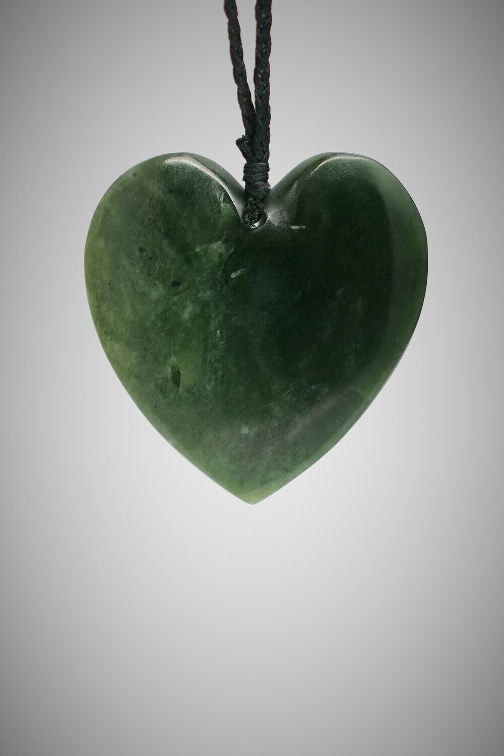 Greenstone Heart NZ Genuine Kawakawa stone - Waiatuhi