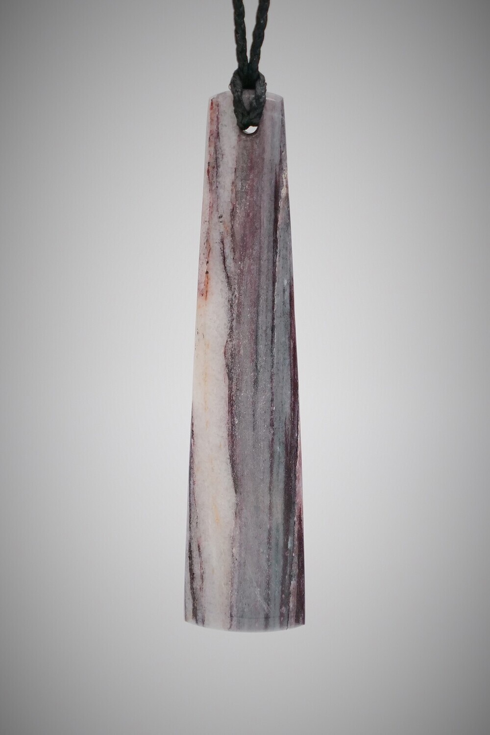 Moko Pounamu, Kuru Drop NZ Genuine Aroha Stone - Mamaranui