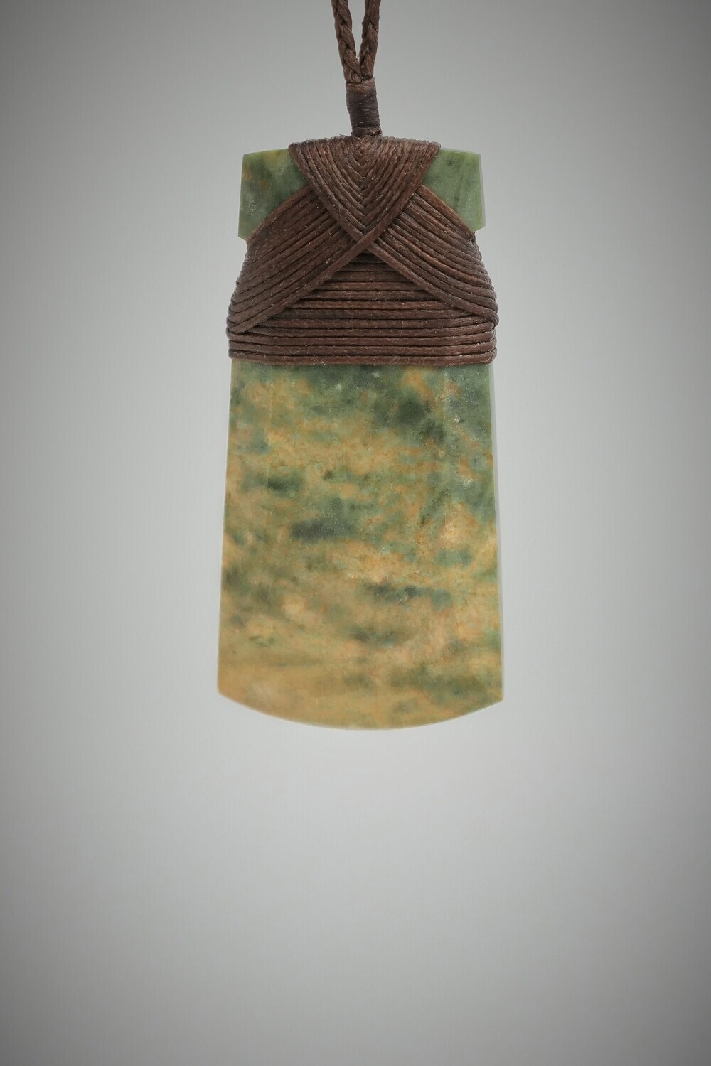 Moko Pounamu Toki NZ Genuine Raukaraka Greenstone - Okiato