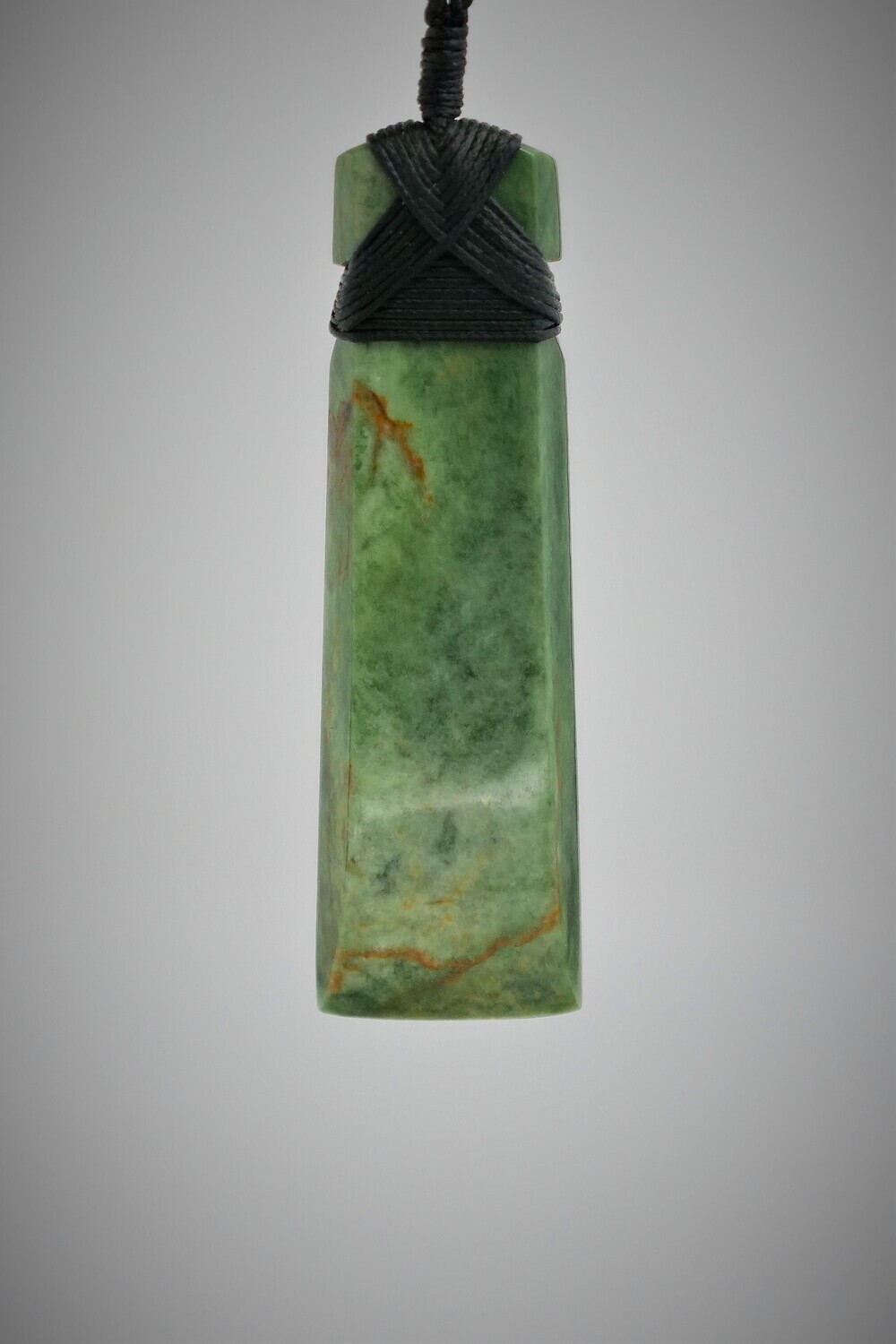 Moko Pounamu Toki NZ Genuine Marsden Flower Greenstone - Rangikapiti