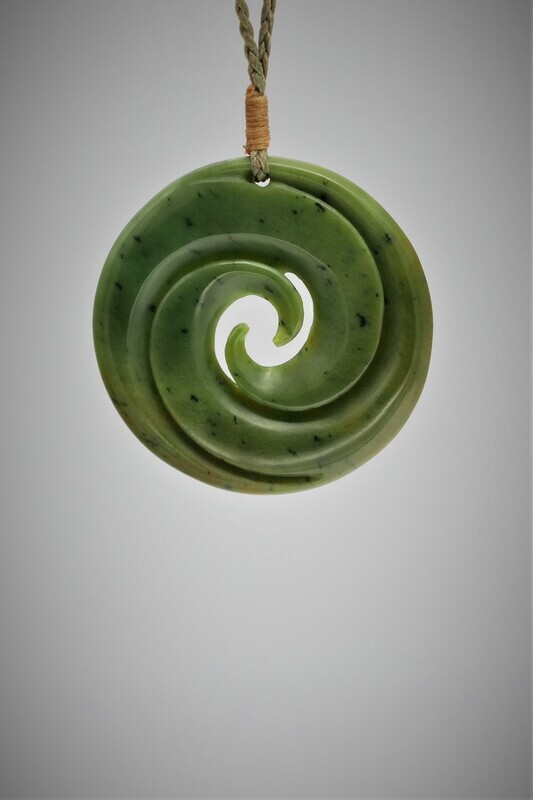 Koru - Spiral | New Zealand Pounamu | Moko Pounamu