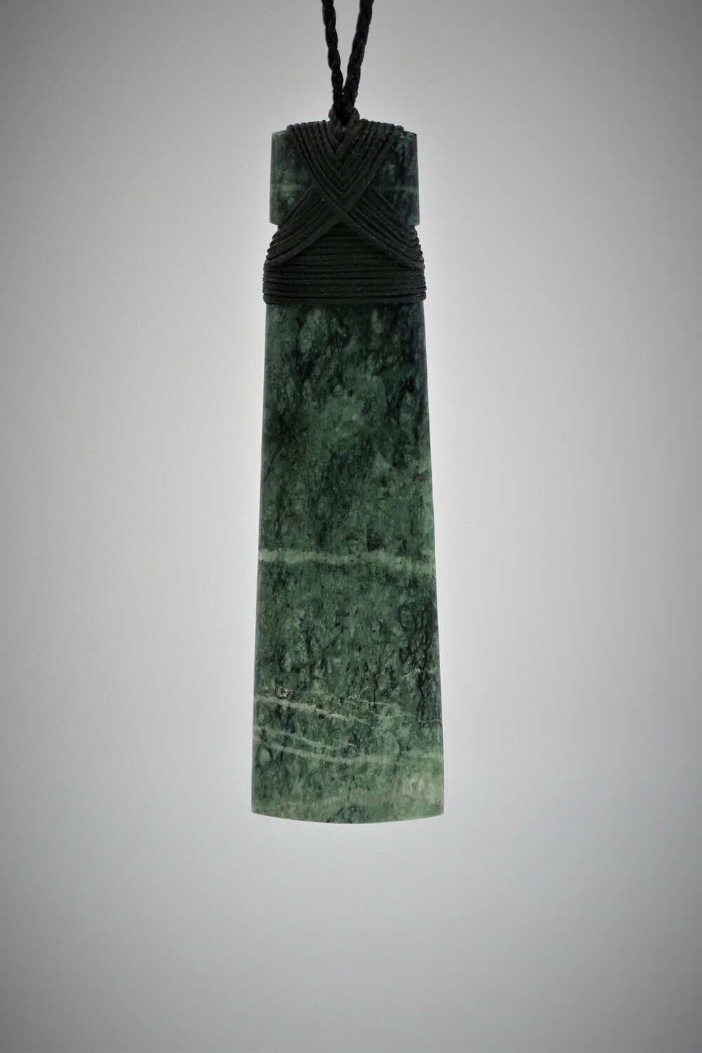 Moko Pounamu Toki NZ Genuine Serpentinite Greenstone - Ngai Tupoto