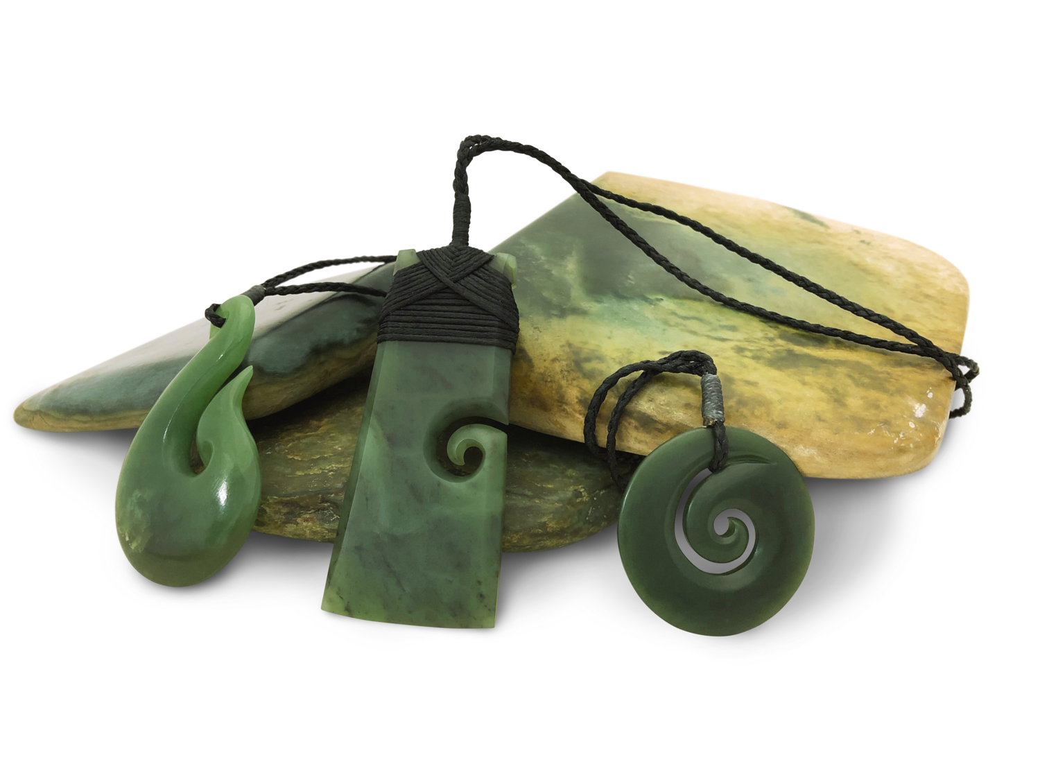NZ Football Pounamu Pendants | Greenstone Jewellery | Moko Pounamu