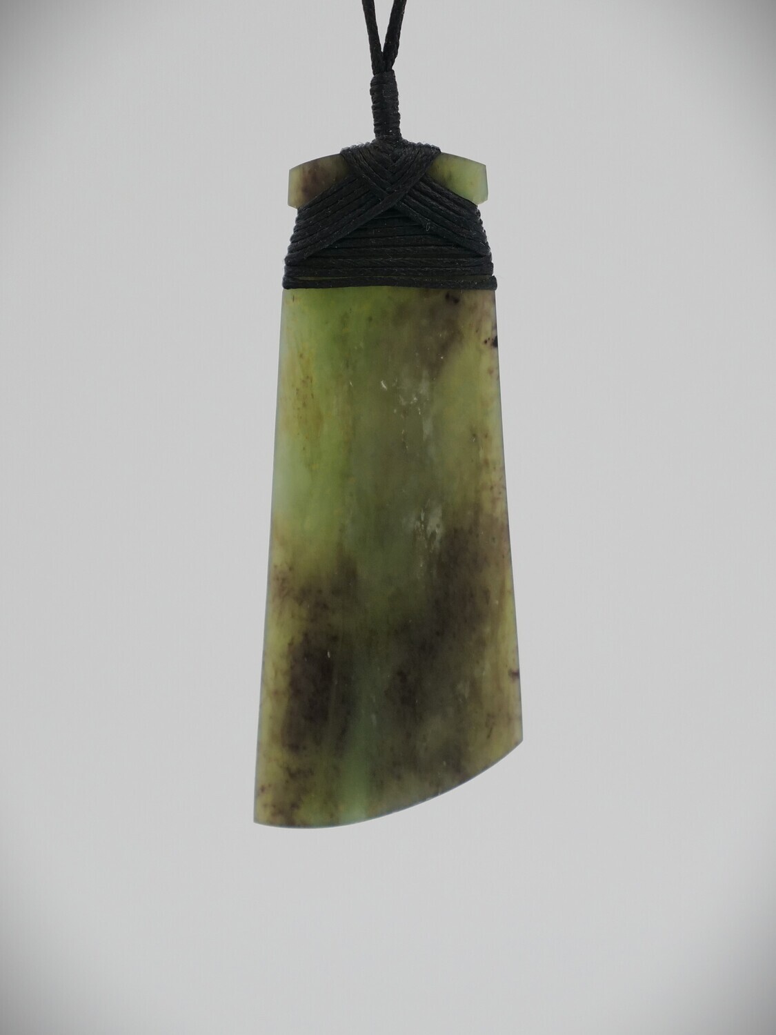 Moko Pounamu Toki NZ Genuine Totoweka Greenstone - Ngakuta