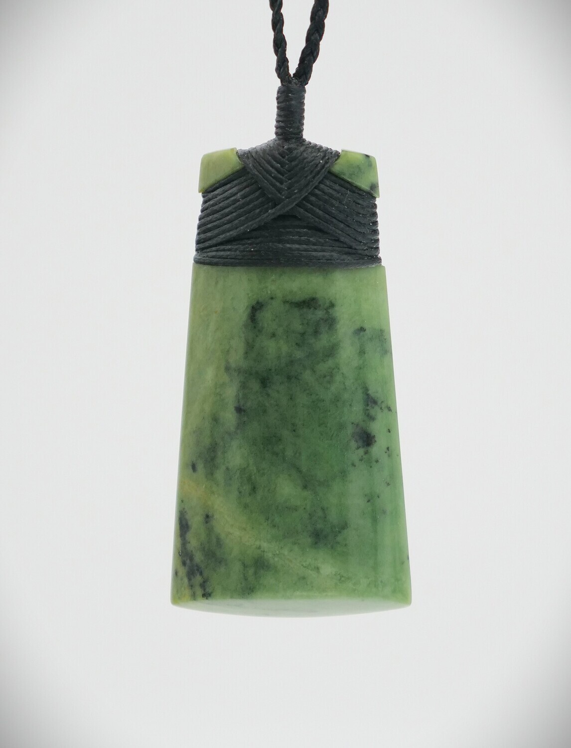 Moko Pounamu Toki NZ Genuine Marsden Flower Greenstone - Punakaiki