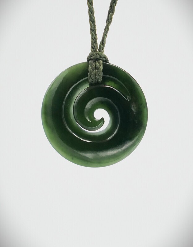 Koru - Spiral | New Zealand Pounamu | Moko Pounamu