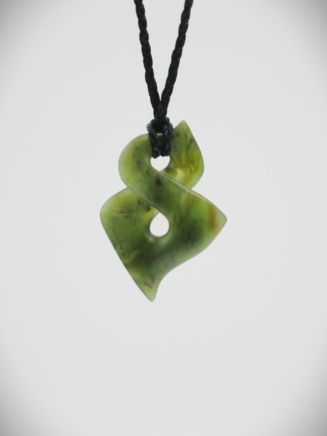 Moko Pounamu Single Pikorua NZ Genuine Totoweka Greenstone - Rakituma