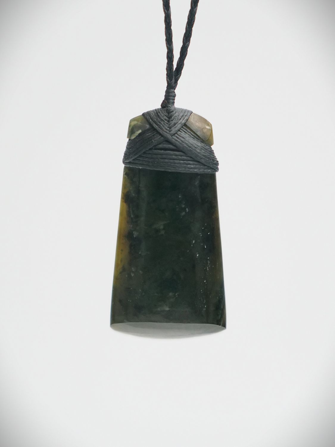 Moko Pounamu Toki NZ Genuine Kawakawa Greenstone - Motuopao