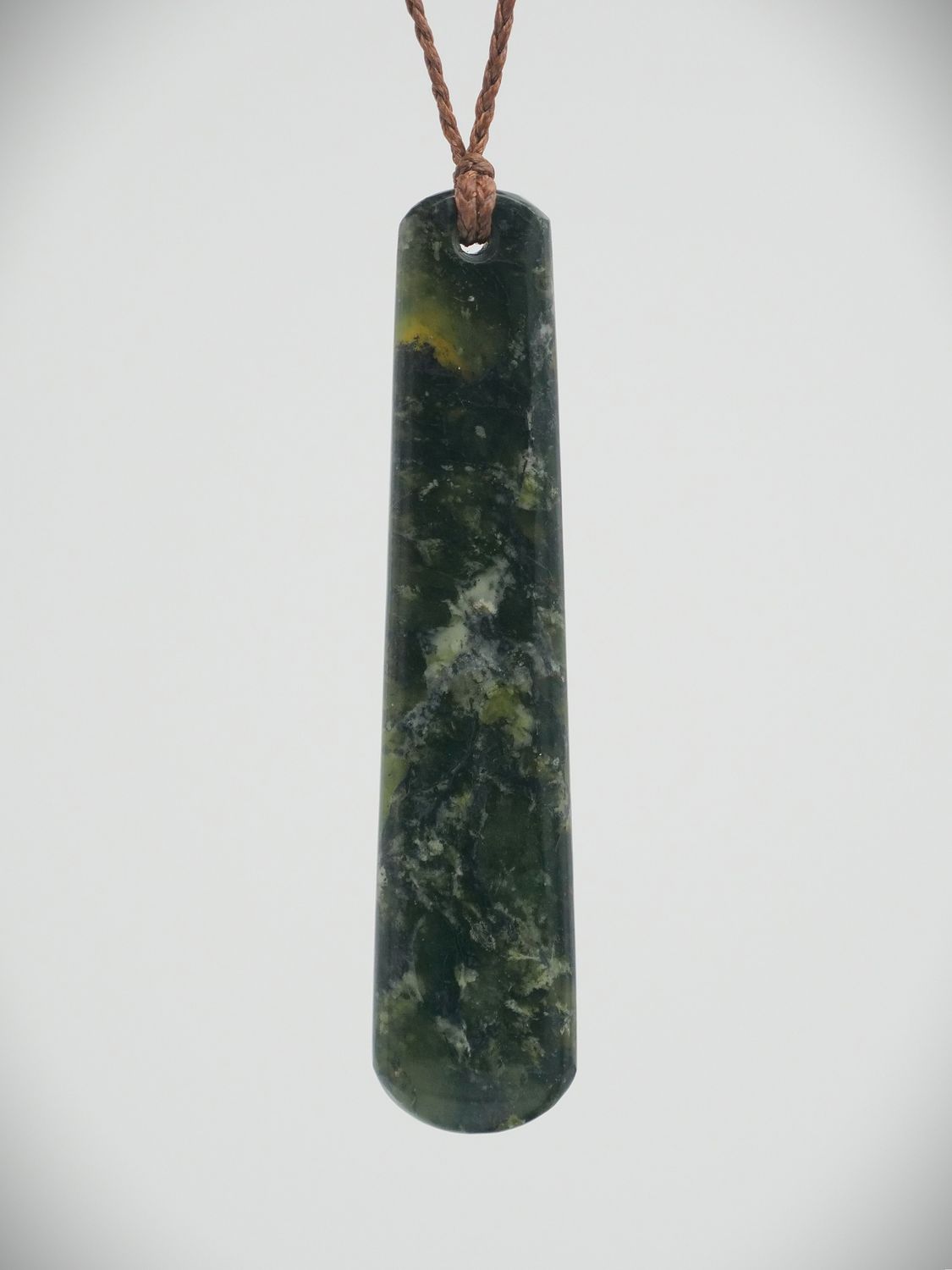 Moko Pounamu Roimata (Teardrop) NZ Genuine Douglas Creek Greenstone ...