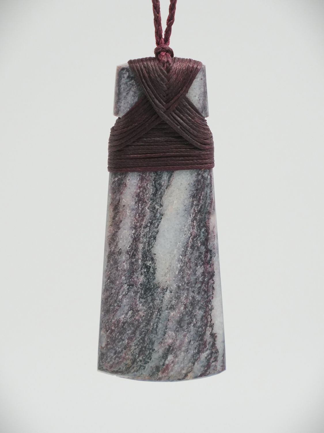 Moko Pounamu, Toki NZ Genuine Aroha stone - Naumai