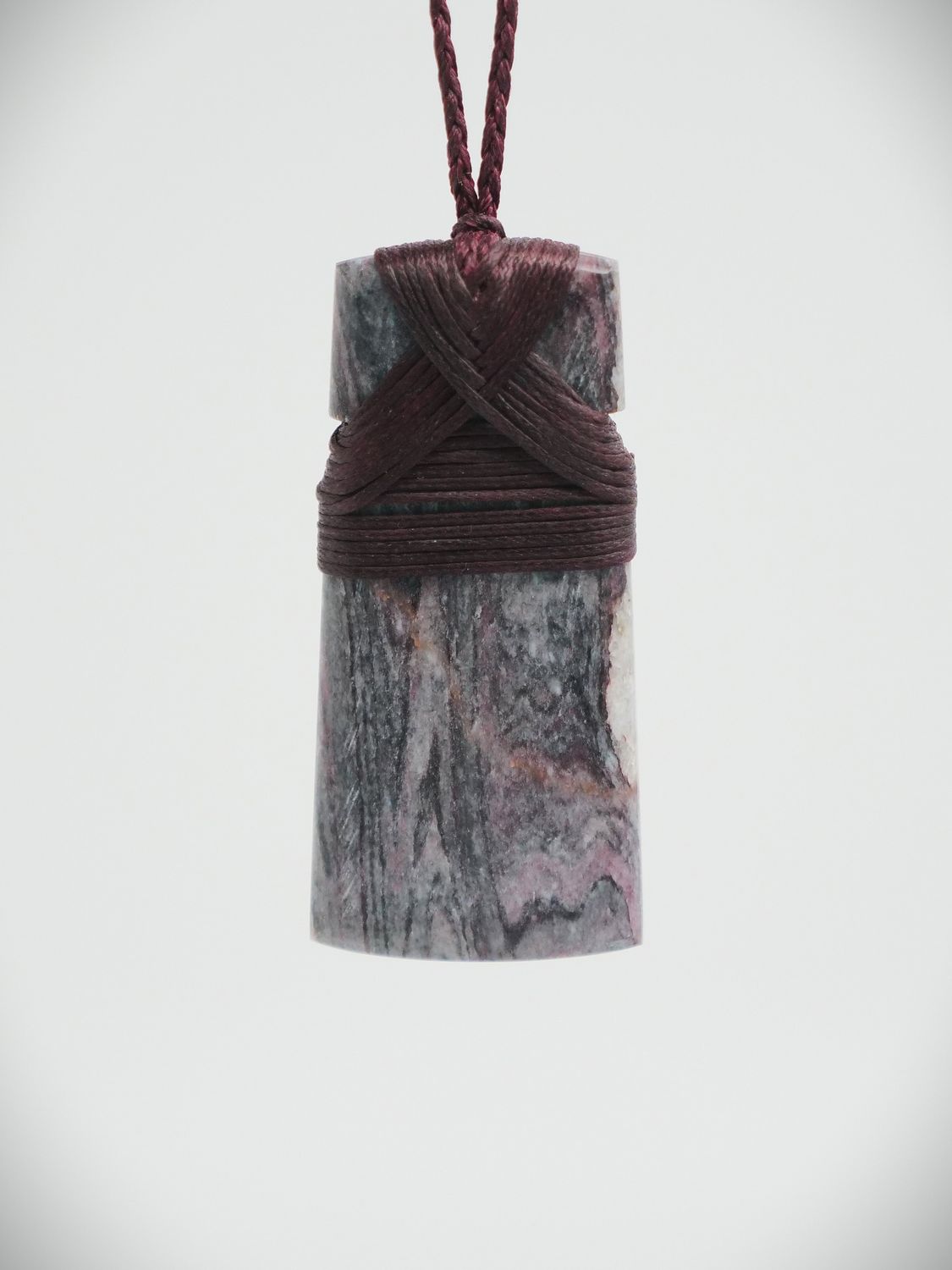 Moko Pounamu, Toki NZ Genuine Aroha Stone - Wingatui