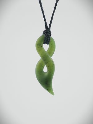 Moko Pounamu, Heart Bone Carving - Rakaia