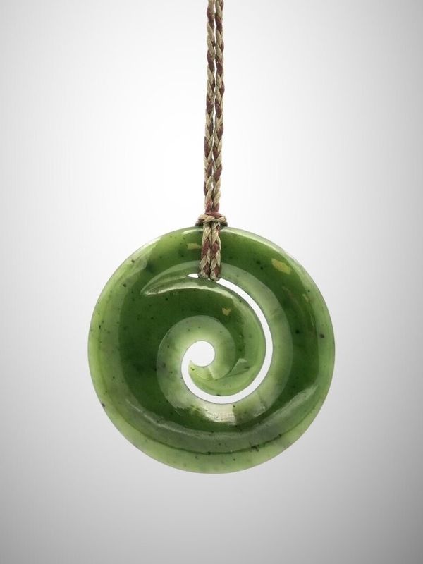 Koru - Spiral | New Zealand Pounamu | Moko Pounamu