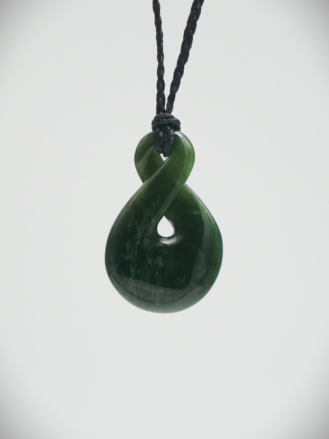 Moko Pounamu Pikorua NZ Kawakawa Flower Greenstone Te Pirita