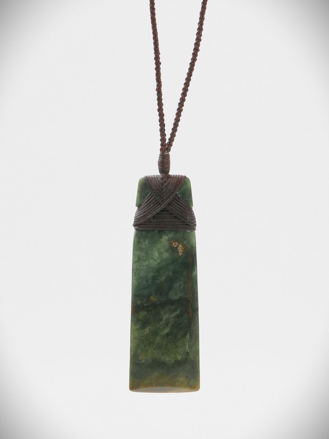 Moko Pounamu Toki NZ Genuine Raukaraka Greenstone - Rotoroa
