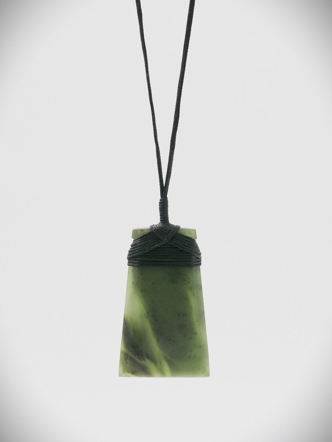 Moko Pounamu Toki NZ Genuine Kawakawa Greenstone - Kaitarakihi