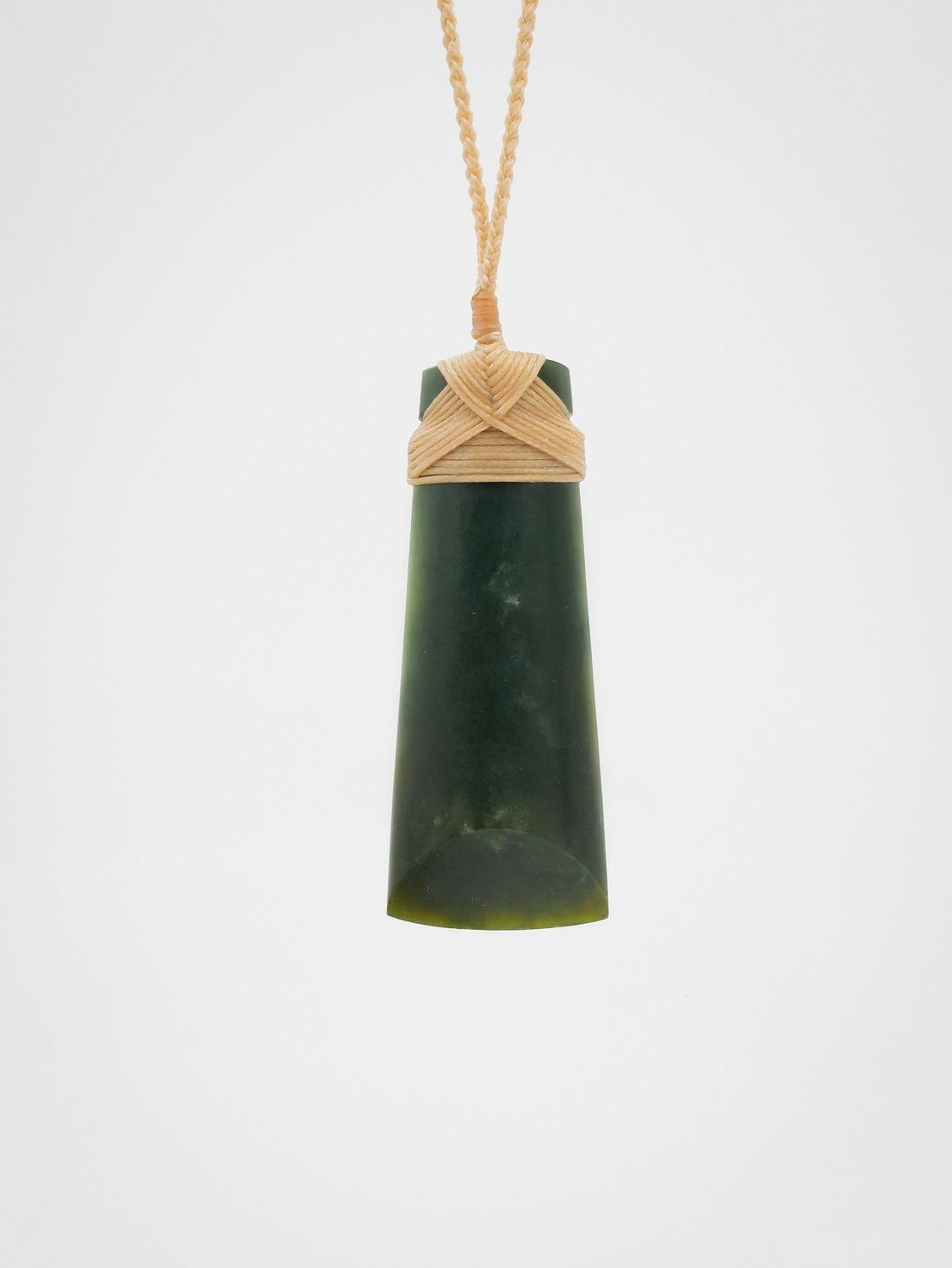 Moko Pounamu Toki NZ Genuine Kawakawa Greenstone Waikino