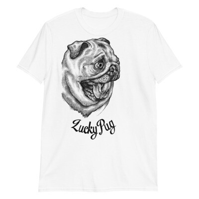Tattoo Inspired Pug T-Shirts & Pin Badges | Lucky Pug Shop