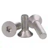 M8 Counter Sunk Socket Screw Stainless Steel