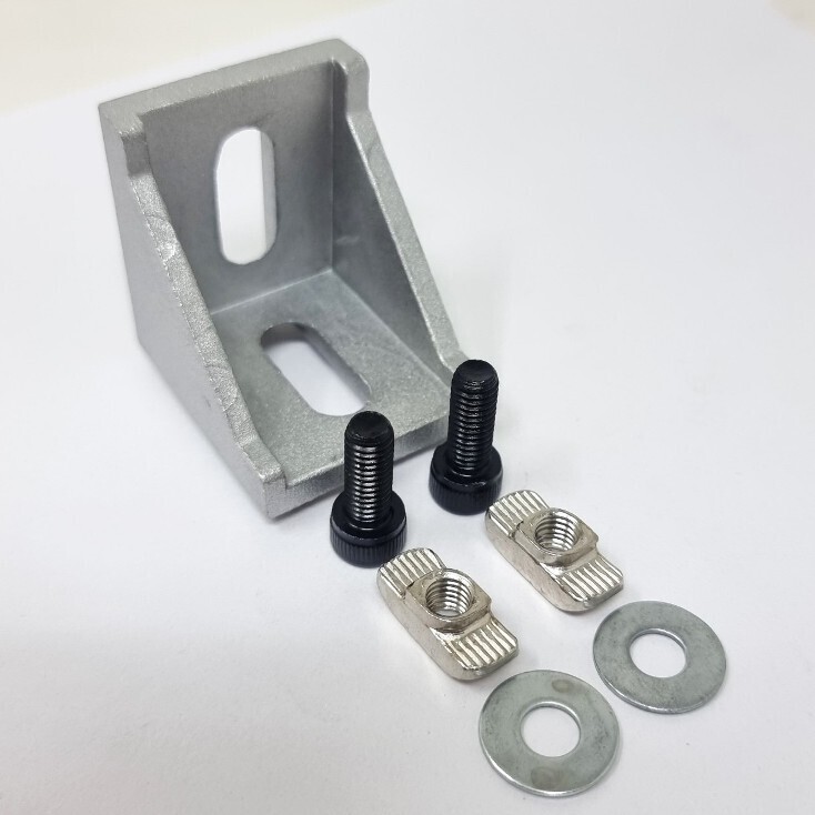 Corner Bracket Set for 4040, 4080 T Slot Aluminium Extrusions