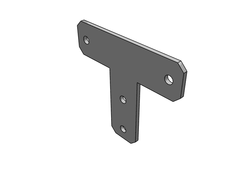 T Type Joining Plate For 30 Series T Slot Extrusions