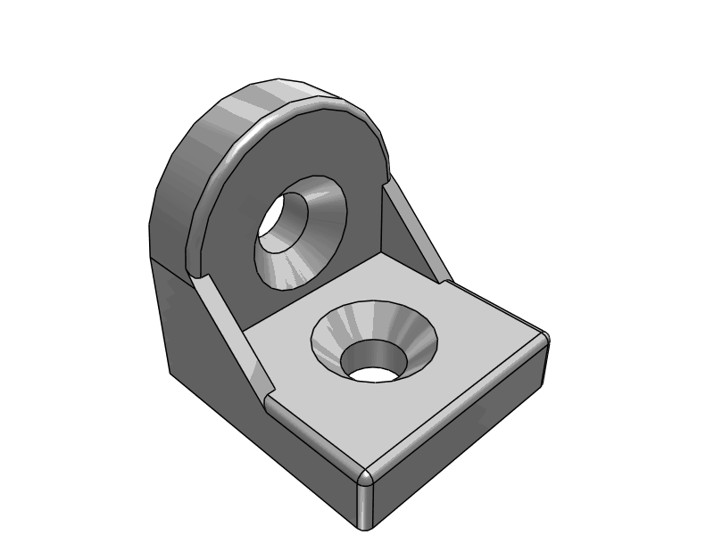 Turning Bracket Set For T Slot Extrusions